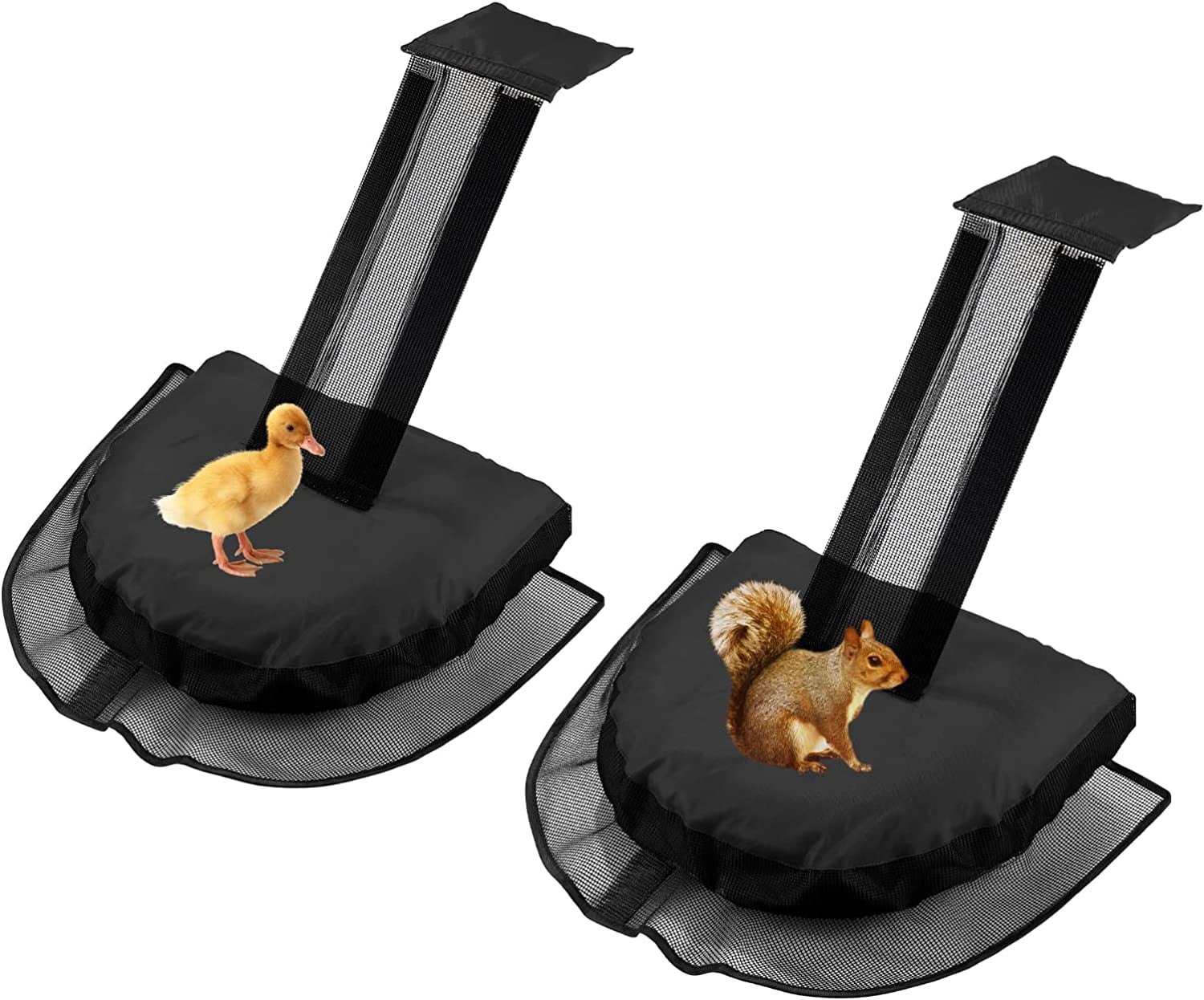 2 Pack Critter Escape Ramp, Animal Saving Pool Ramp - Black - Walmart.com