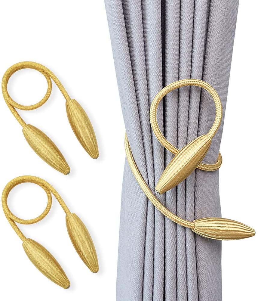 2 Pack Curtain Tiebacks Drapery Window Treament Holdbacks Modern ...