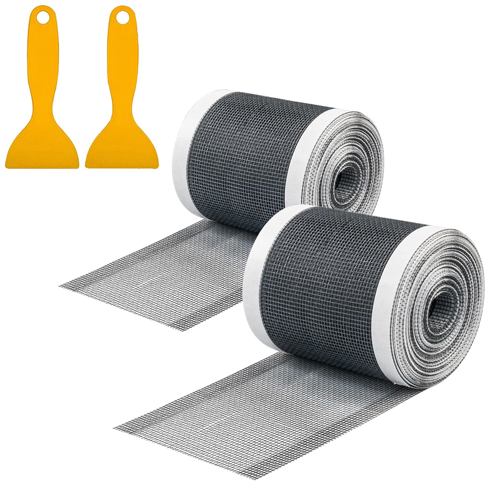 2 Pack Cutable Disposable Shower Drain Hair Catch Mesh Sticker for ...