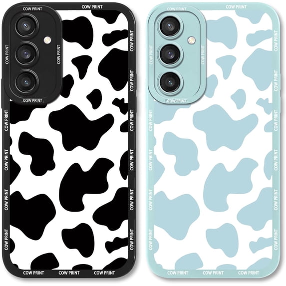 2 Pack Cute Cow Print Phone Case for Samsung Galaxy S23 FE 6.4 ...