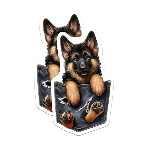 (2 Pack) Cute Dog Magnets - Animal Lover - Home Fridge Magnets ...