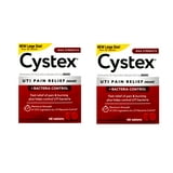 Cystex - 2 Pack Urinary Tract Infection Relief, Over-The-Counter UTI ...