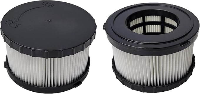 2 Pack DC5151H Replacement HEPA Filter for DEWALT DC5151H DC515 DCV517 ...