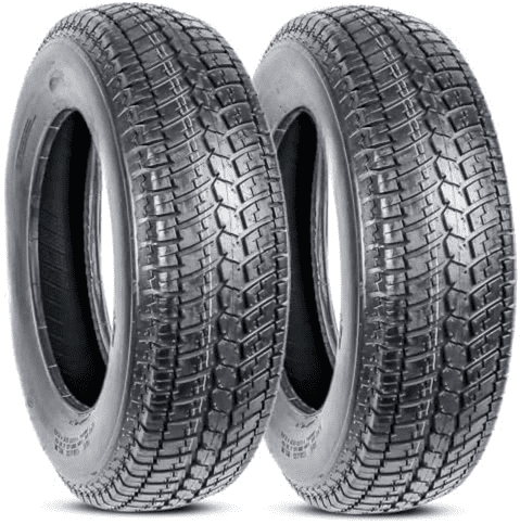 2-Pack DEEP TREAD Trailer Tires ST205/75D15 Bias Ply Load C DOT ...