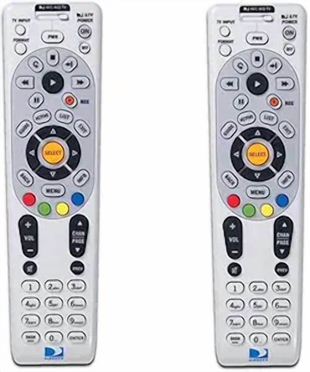 2 Pack - DIRECTV RC66RX IR/RF Remote Control - Walmart.com