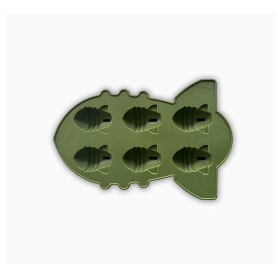 2 Pack DIY Silicone Ice Cream Mold - Easy Release Ice Cube Tray with ...