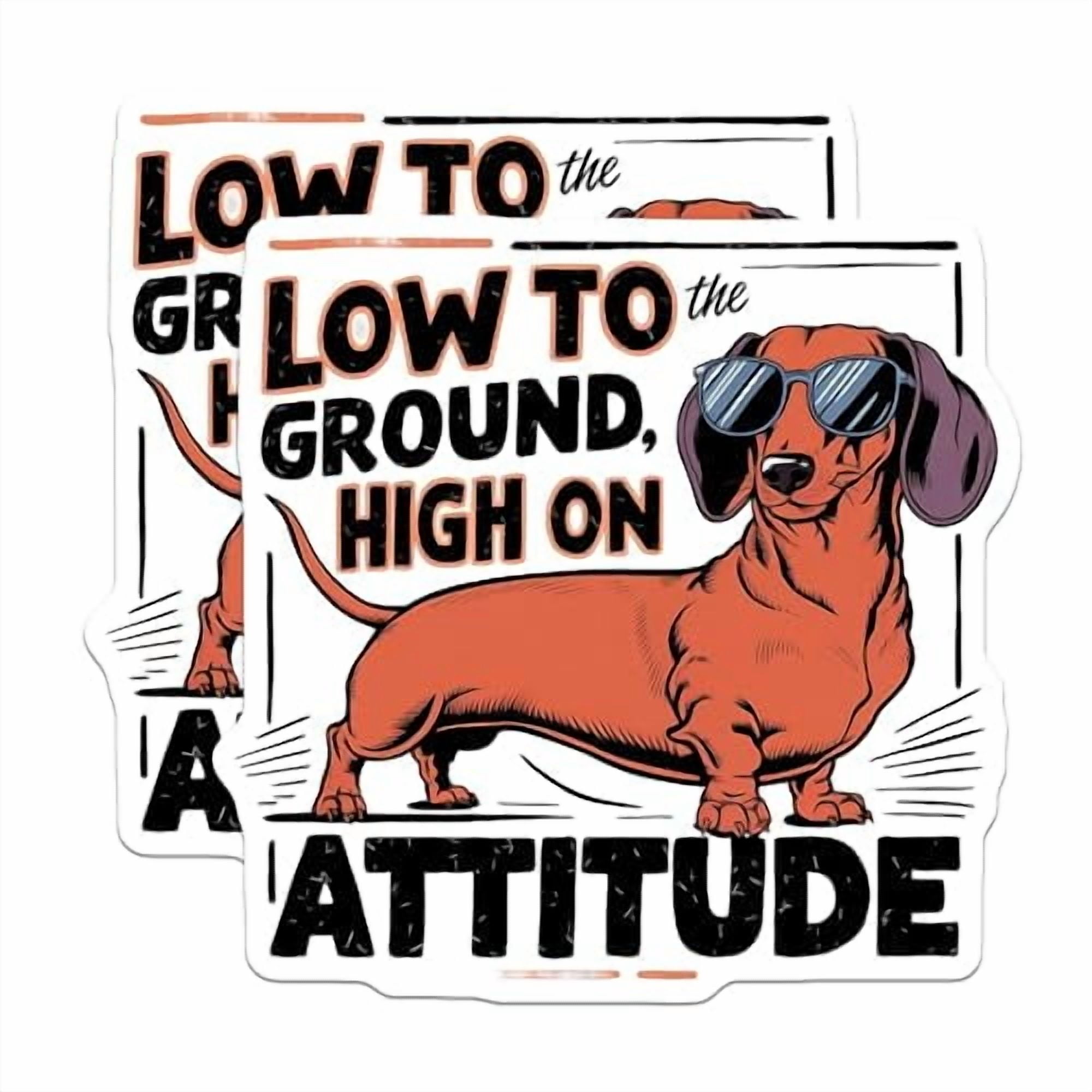 (2 Pack) Dachshund Dog Magnets Magnets - Cartoon Dog Illustration - 5 ...