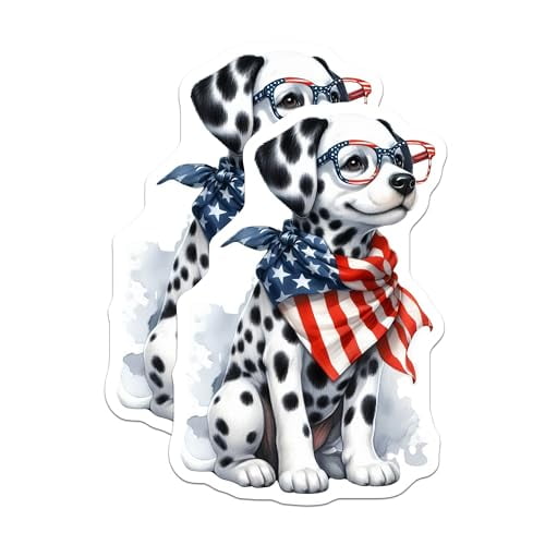 (2 Pack) Dalmatian Dog Magnets - Cute Dog Magnets - Dalmatian Decor for ...