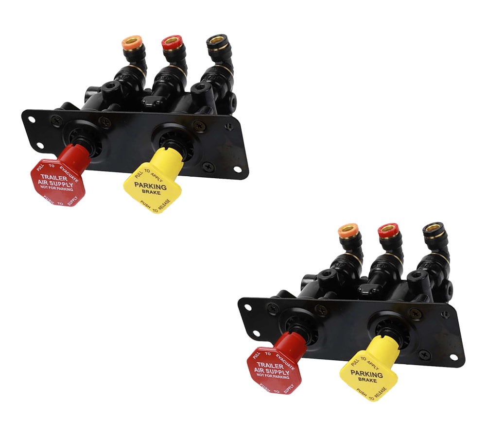 2 Pack Dash Control Valve 1/4" Unthreaded Mounting Holes for Multiple ...