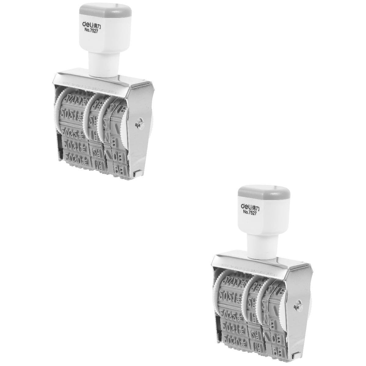 2 Pack Date Stamp Custom Stamps for Business Stamper Self Inking ...