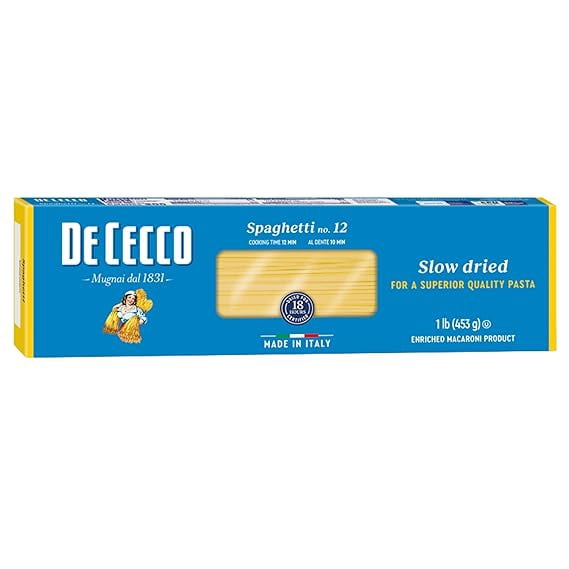 ( 2 Pack) De Cecco Spaghetti Pasta, 16 Oz - Walmart.com