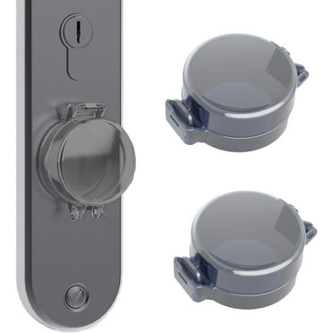 2 Pack Deadbolt Child Safety Lock Cover, Child Proof Door Knob Cover ...