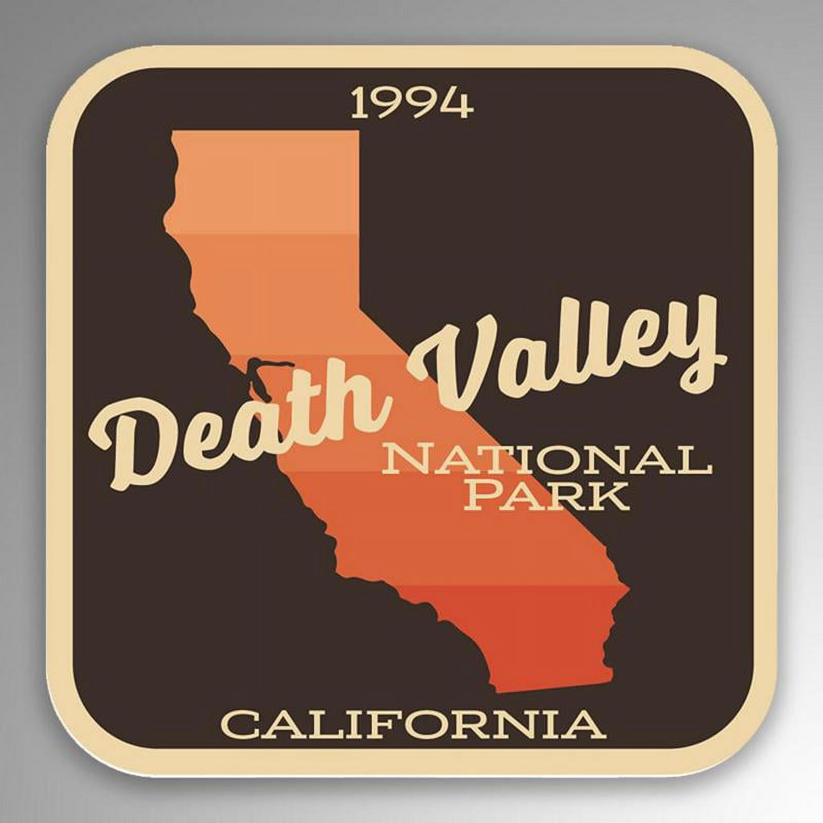 2-Pack Death Valley National Park Decal Sticker | 4-Inches By 4-Inches ...