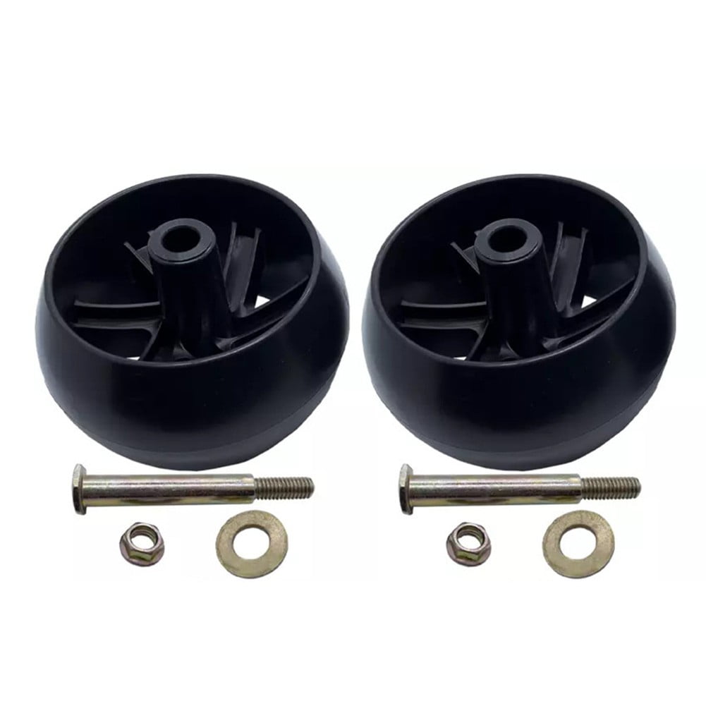 2 Pack Deck Wheels and Hardware Kit for Lawn Mower, 589527301 596434404 ...