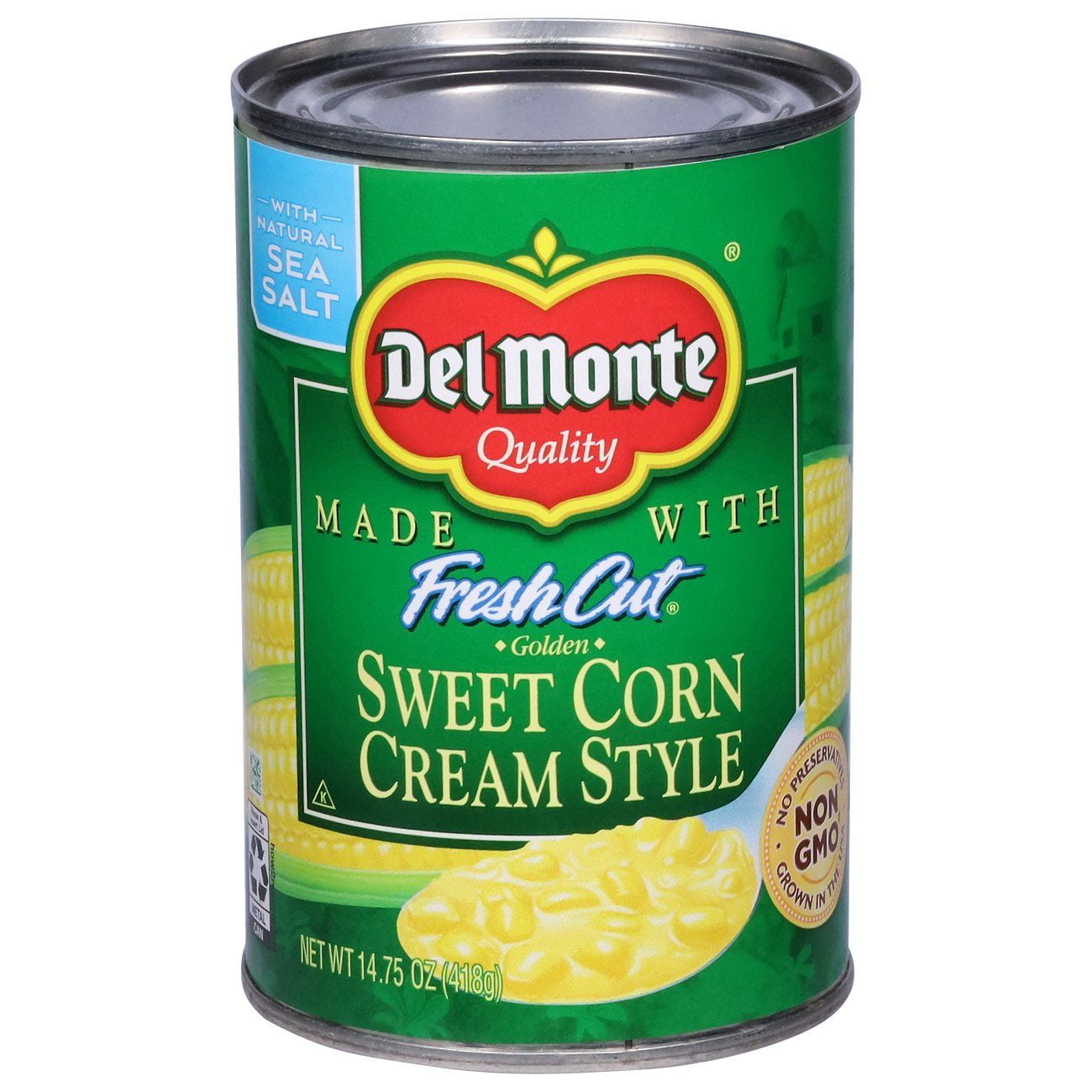 2 Pack - Del Monte Golden Sweet Corn Cream Style - 14.75 oz Packaging ...