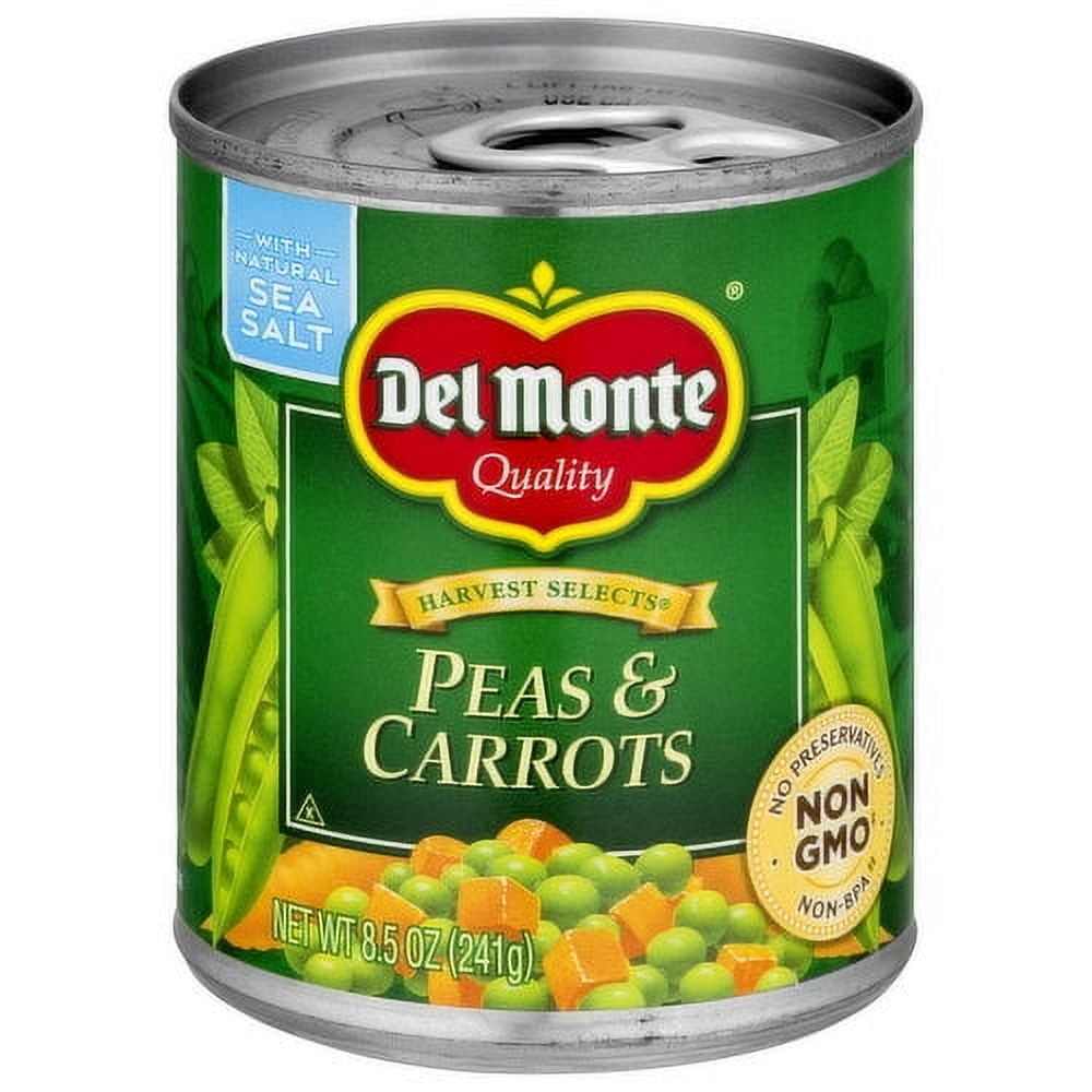 2 Pack - Del Monte Special Blends Peas & Carrots 8.5 oz Package May ...