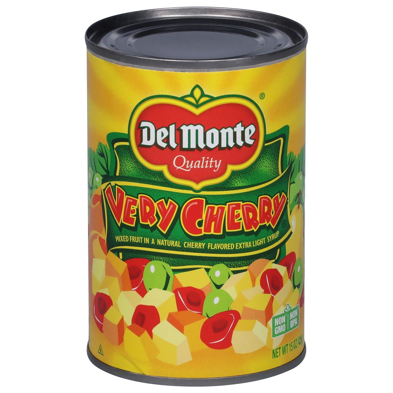 2 Pack - Del Monte Very Cherry Mixed Fruit - 15 oz Packaging may vary ...