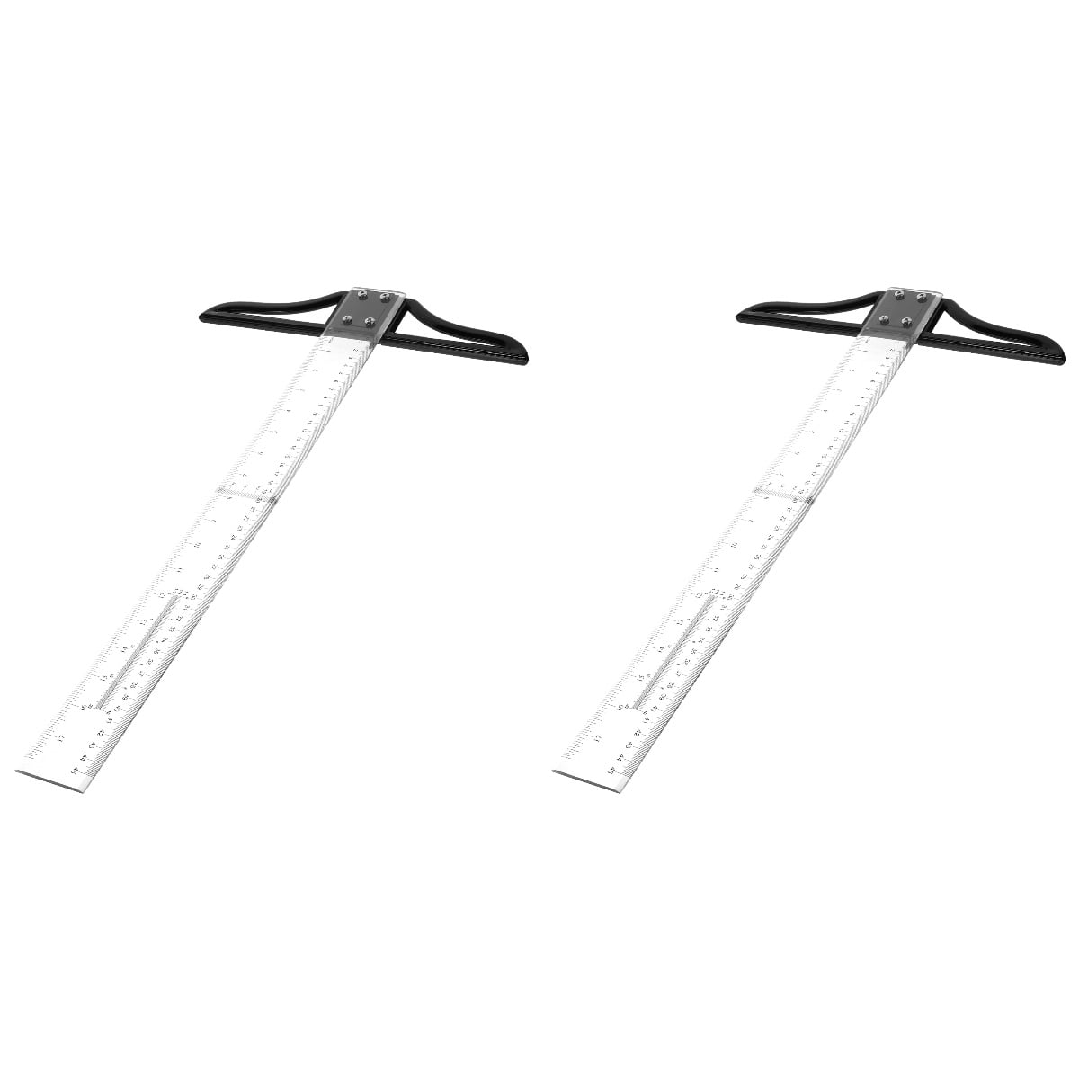2 Pack Design Ruler Drawing Edge Woodworking Tools Frames Acrylic ...