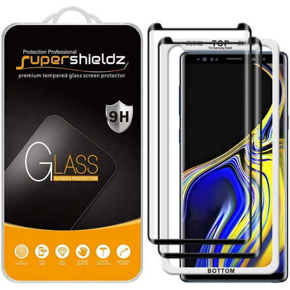 (2 Pack) Designed for Samsung Galaxy Note 9 Tempered Glass Screen ...