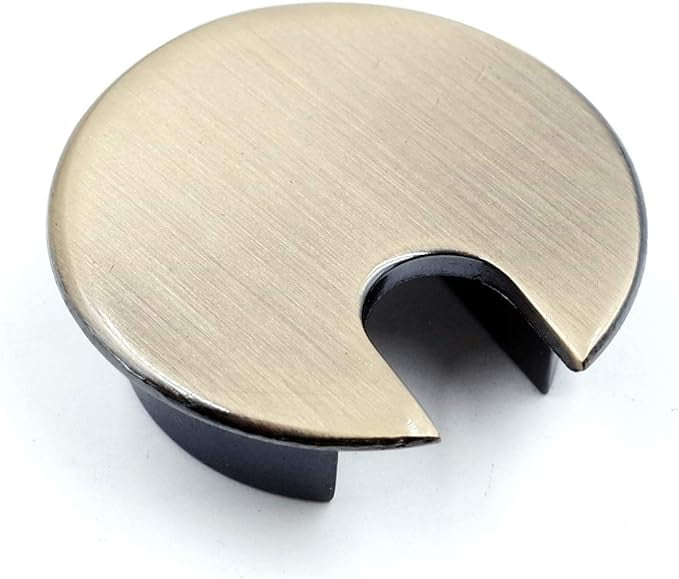 2-Pack Desk Grommet for Wire Organizer - Bronze, Fits 1.4" Hole, GBZ35 ...
