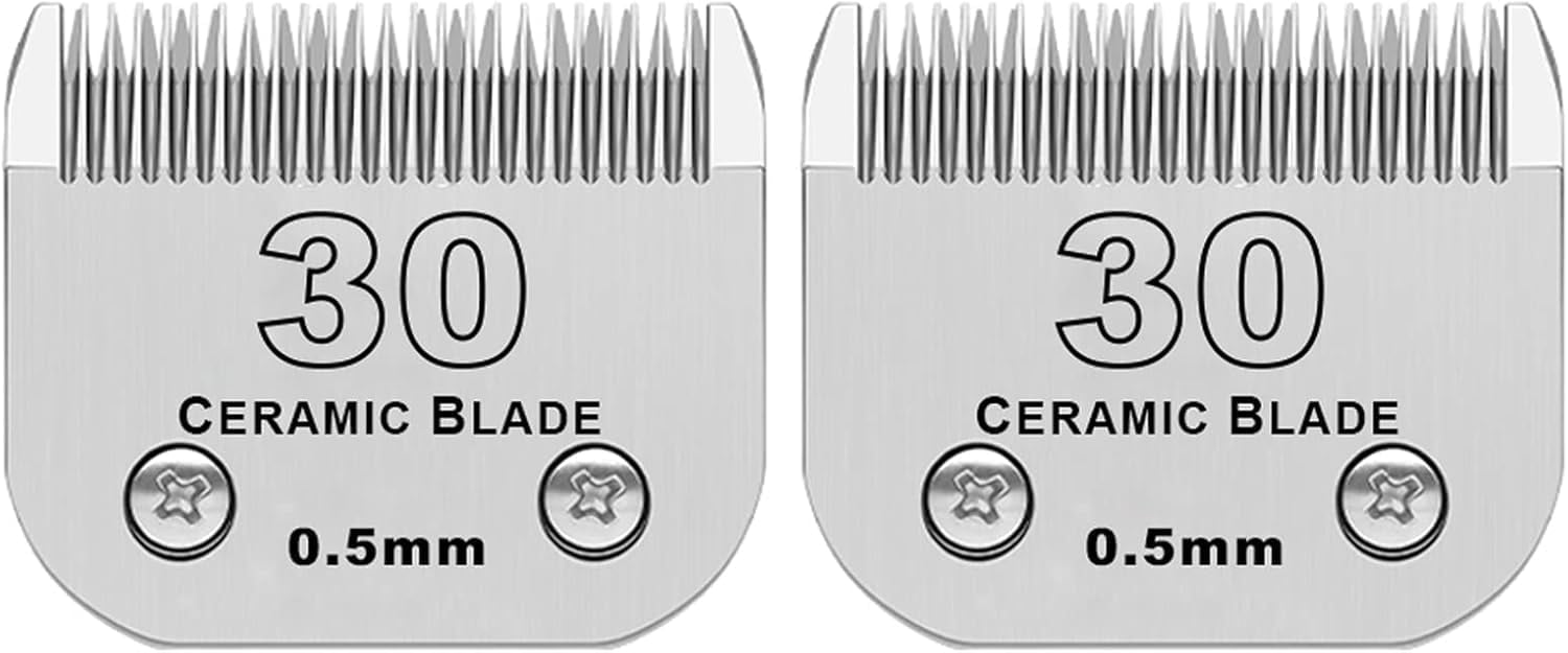 2 Pack Detachable Pet Dog Clipper Blades, Compatible with Andis,Most ...