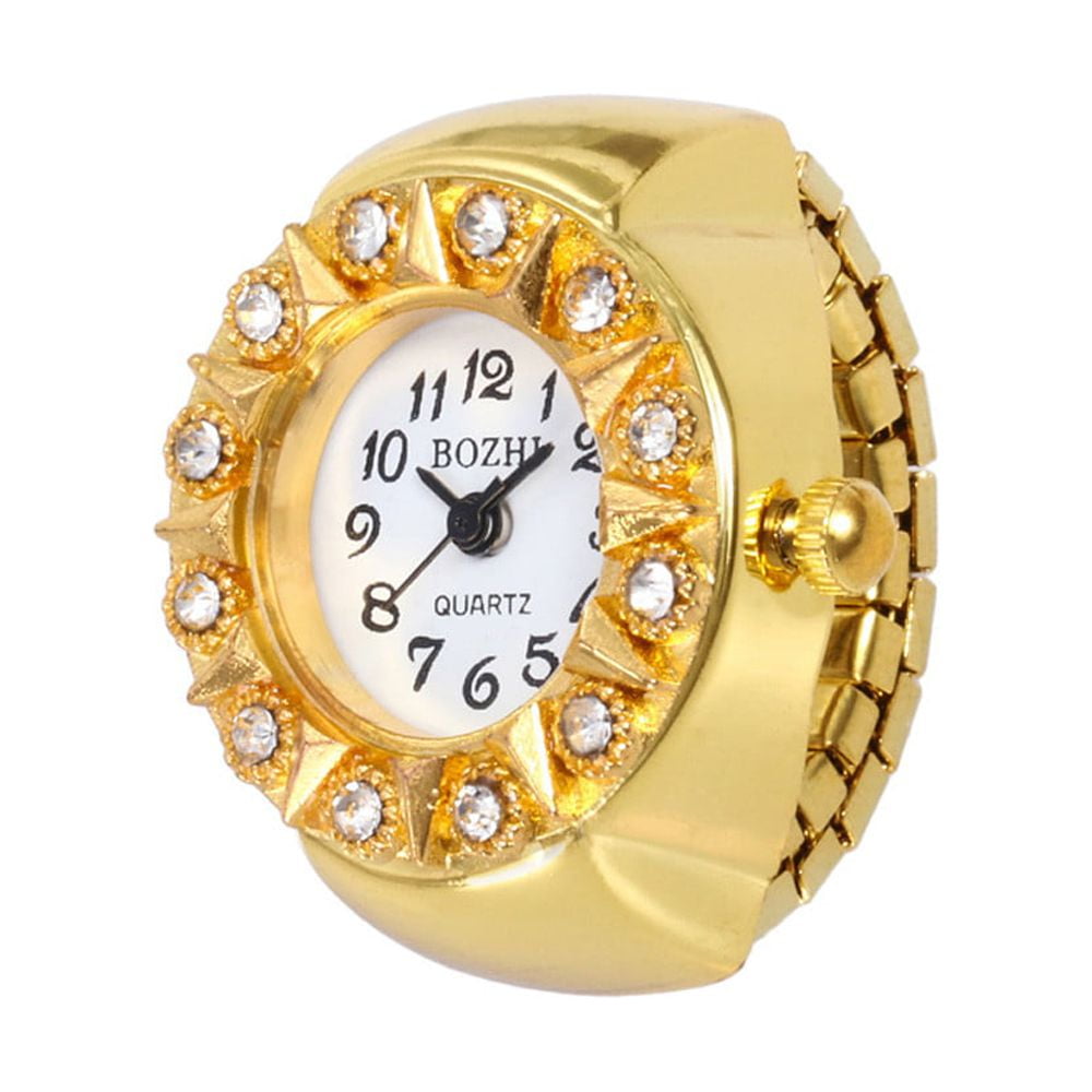 2 Pack Dial Quartz Analog Watch Stretch Band Watch Creative Steel Cool ...