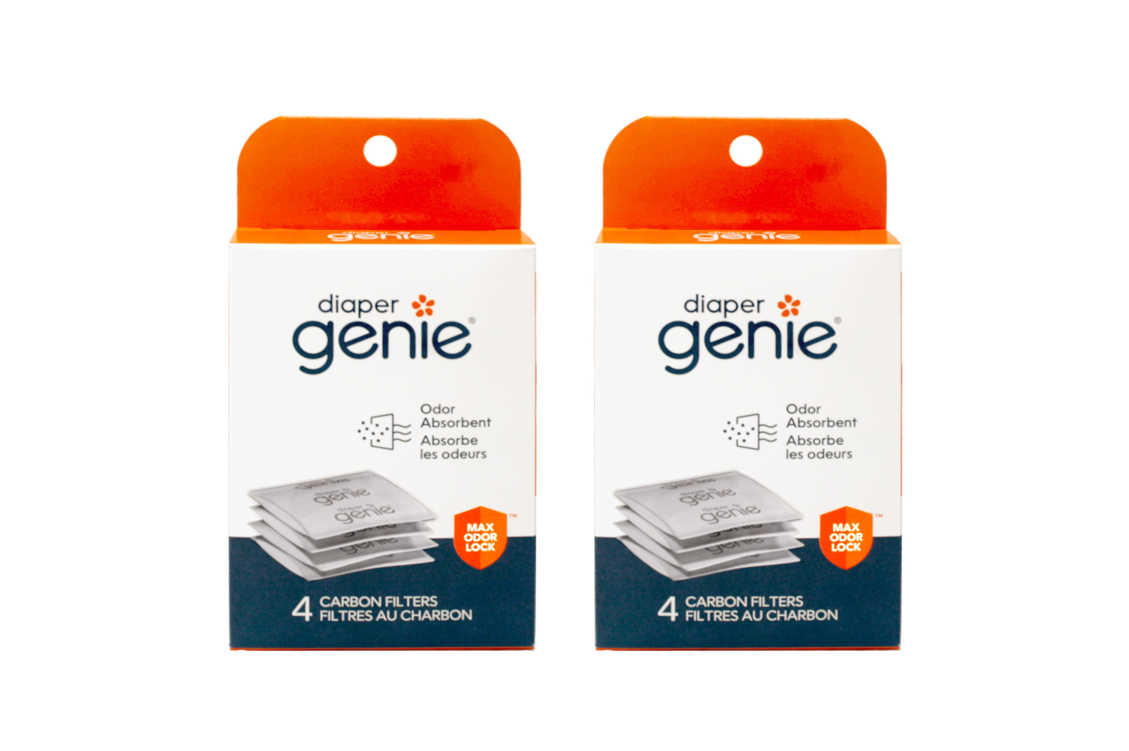 2 Pack - Diaper Genie Carbon Filter, Diaper Pail Odor Eliminator ...