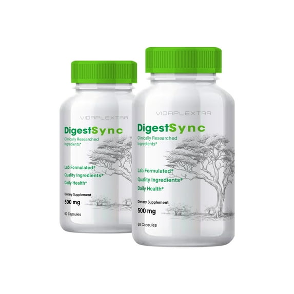 (2 Pack) Digest Sync - DigestSync Advanced Capsules - Walmart.com