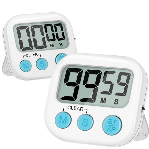 ORIA Kitchen Timer, Digital Kitchen Timer Big Digits, Loud Alarm ...