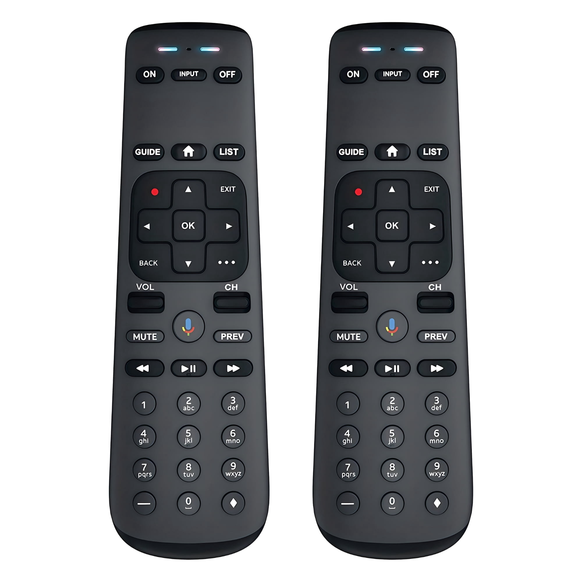 2 Pack DirecTV AT&T TV Now RC82V 2nd Gen Gemini Stream Voice ...