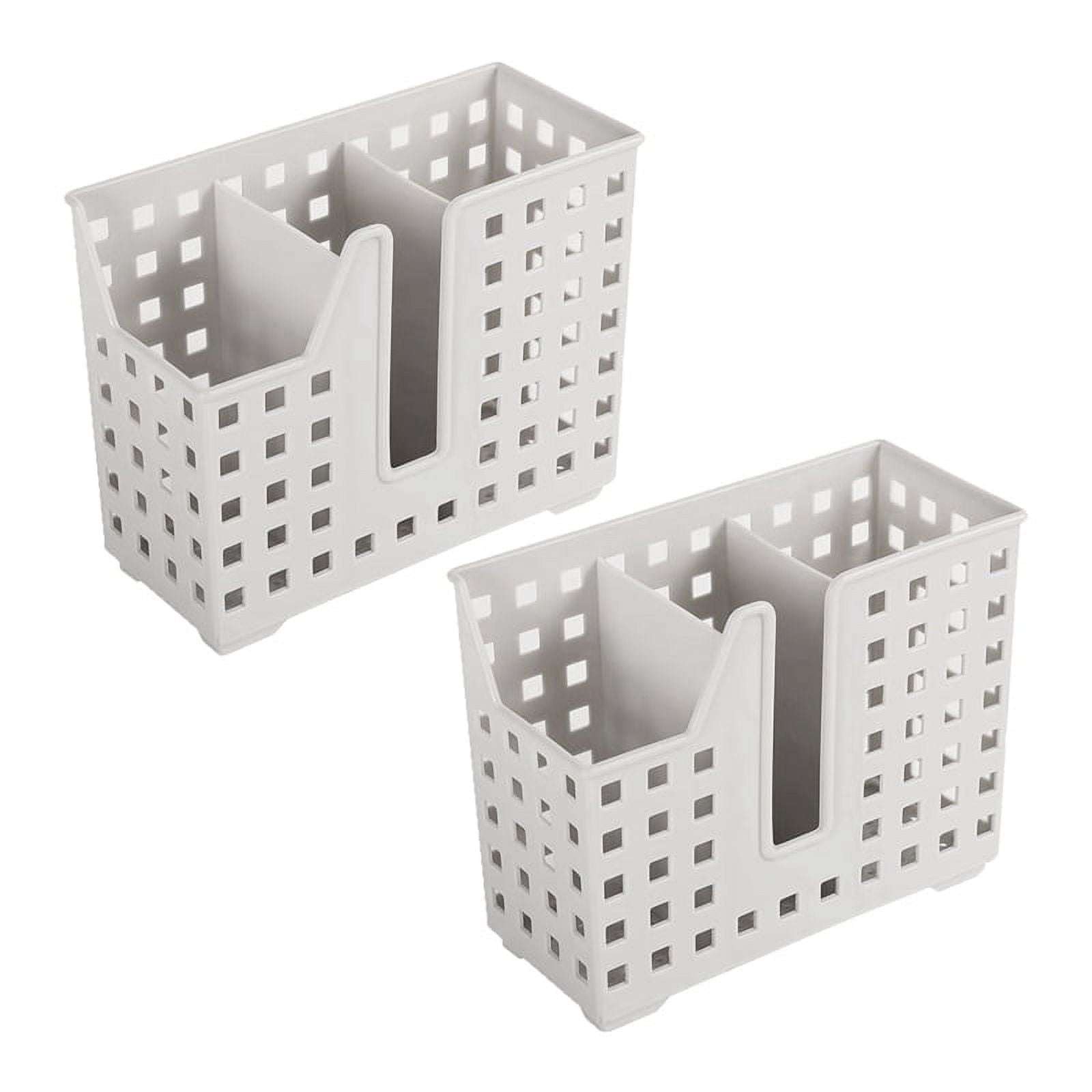 2 Pack Dishwasher Basket for Straw and Chopstick Utensil Drainer ...