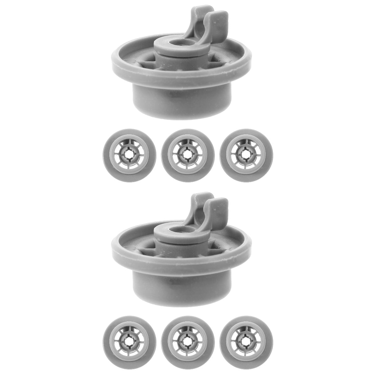 2 Pack Dishwasher Lower Rack Wheel Wheels Basket Small Caster - Walmart.com