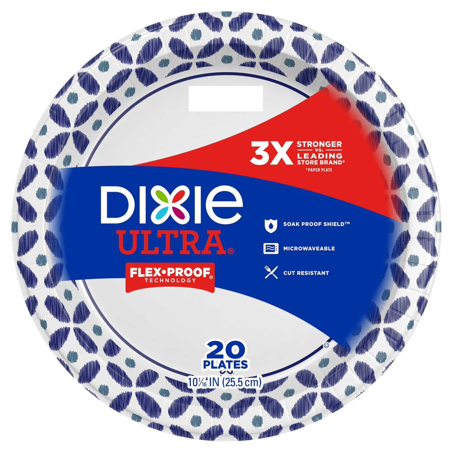 2 Pack - Dixie Ultra Paper Plates 20 each Package May Vary - Walmart.com