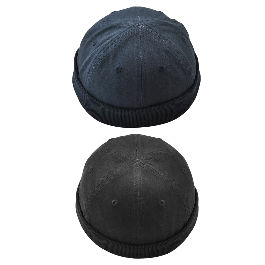 2 Pack Docker Docker Brimless Hat Fisherman Cotton - Walmart.com