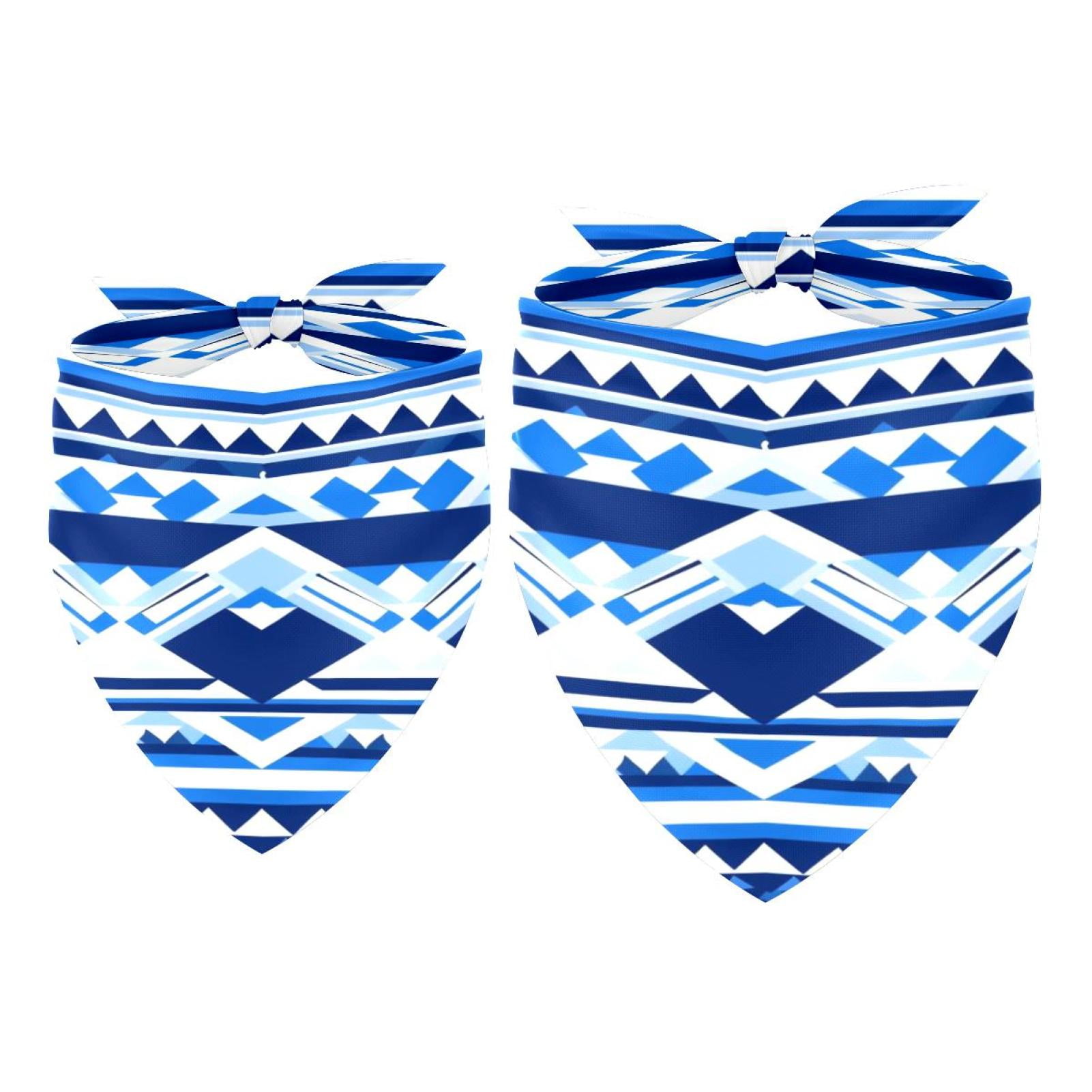2 Pack Dog Bandana Blue White Israel Flag Girl Boy Pet Bibs Dog Scarf ...