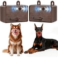 2-Pack Dog Bark Deterrent Devices, Ultrasonic Anti Barking Device for ...