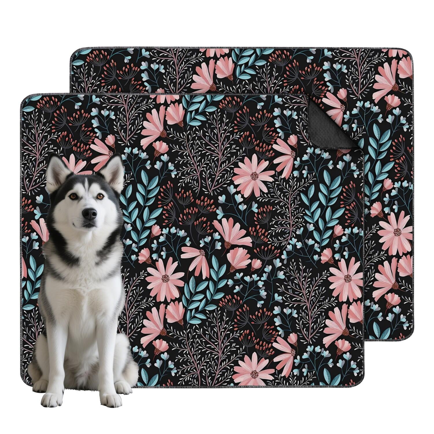 2-Pack Dog Training Mat, Washable and Reusable Potty Pad with High ...