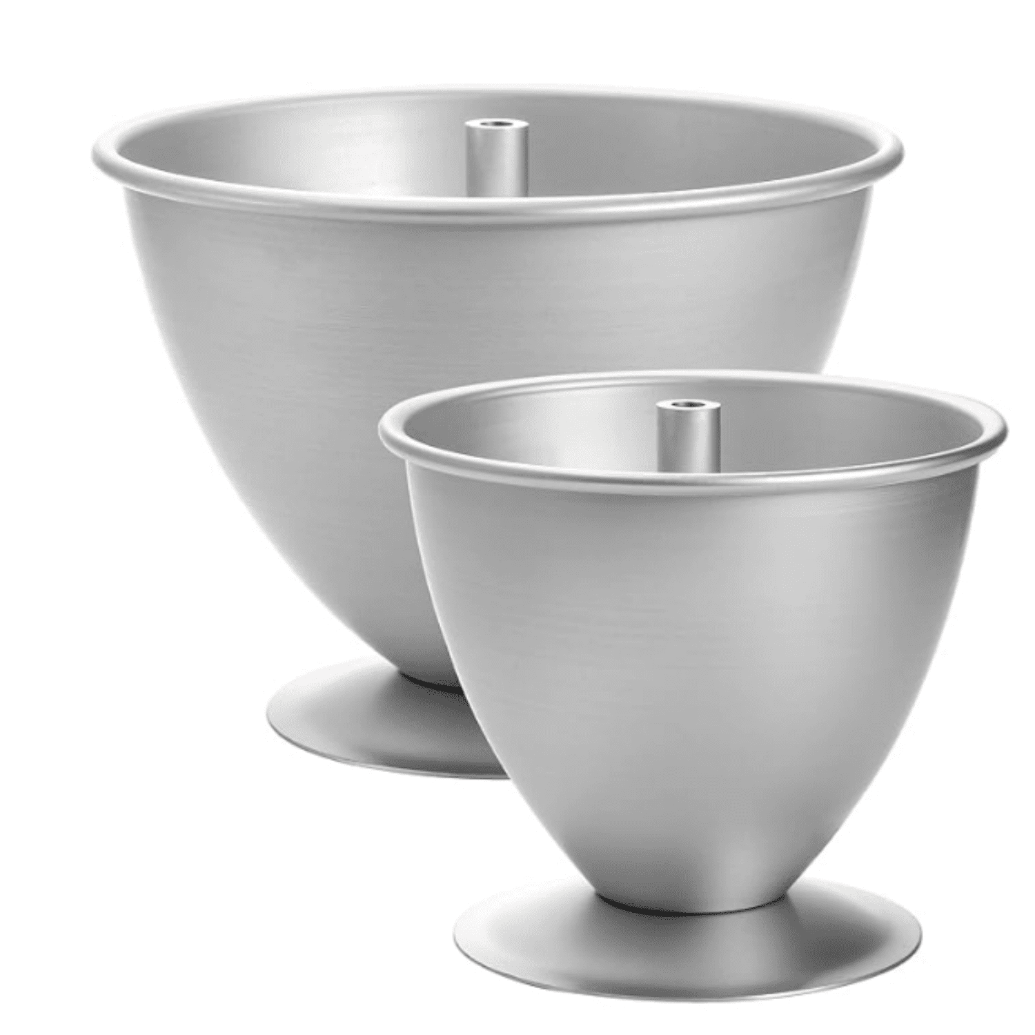2 Pack Doll Cake Mold, 8 Inch and 6 Inch Princess Skirt Cake Pan, Non ...