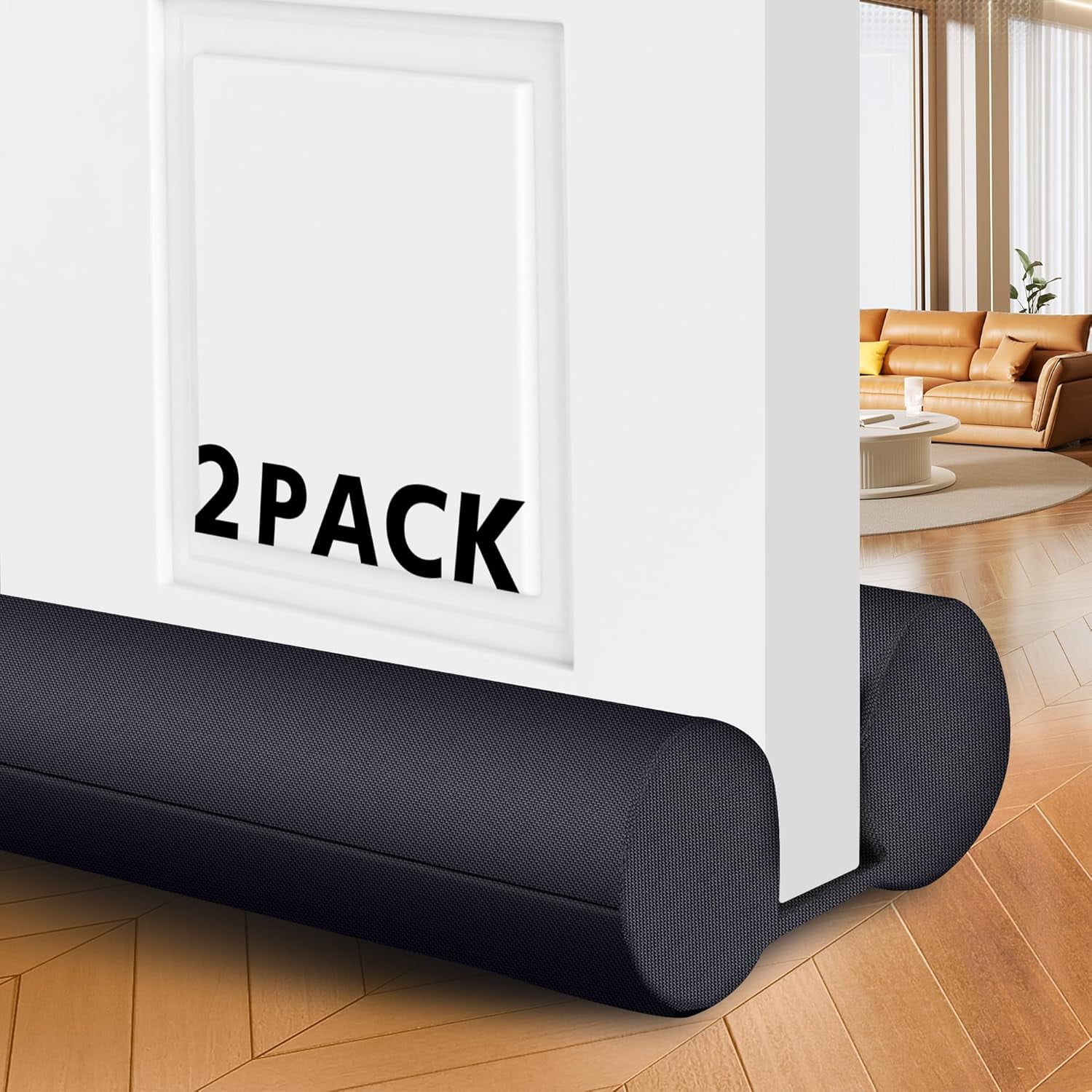 (2 Pack) Under Door Draft Stopper, Under Door Blocker Size of ...