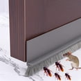 2 Pack Under Door Draft Stoppers with Brush, Door Sweep Brush Draft ...