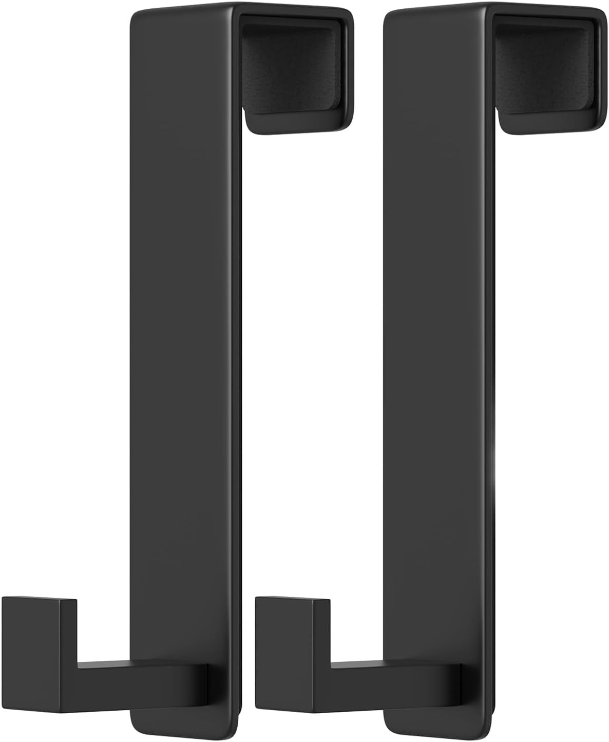 2-Pack Over The Door Hooks - Rustproof Stainless Steel Door Hangers ...