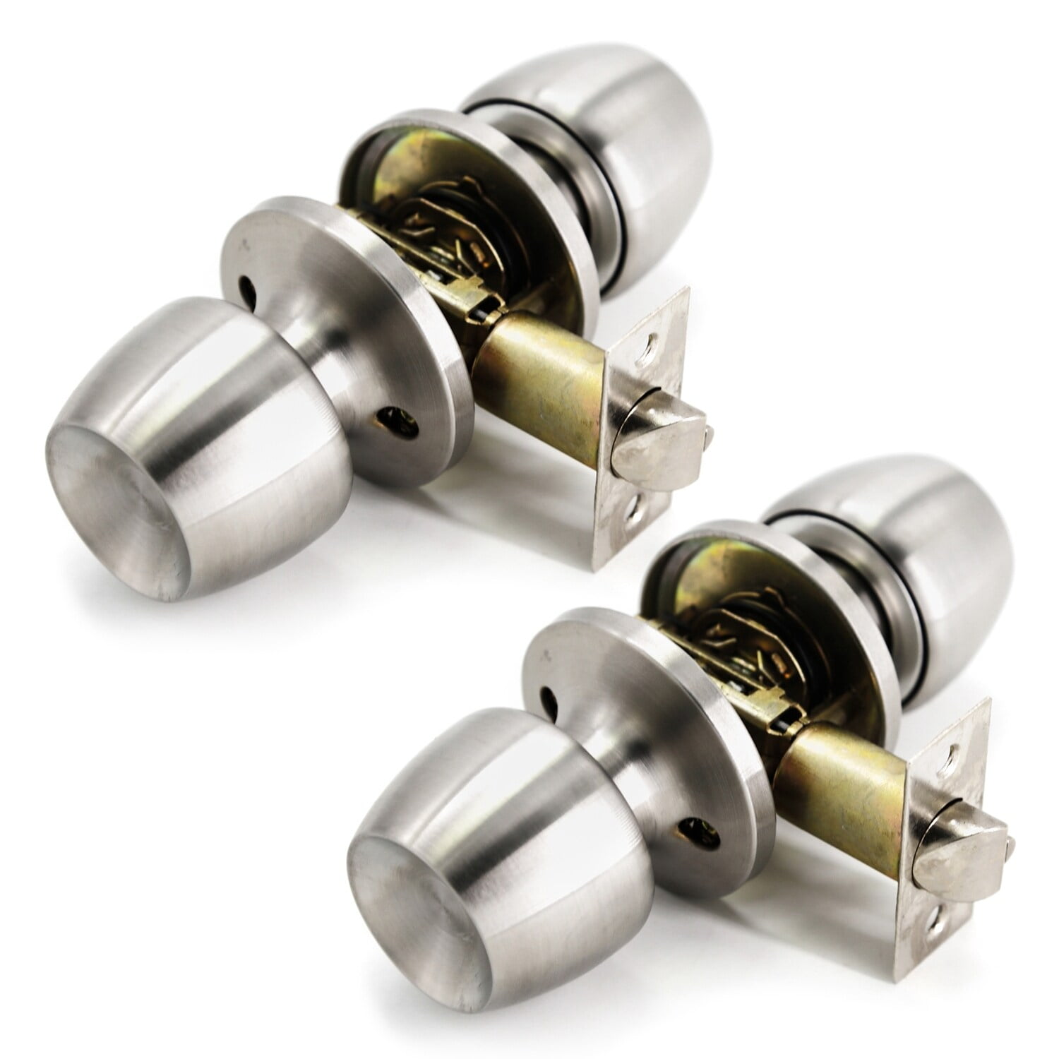2 Pack Door Knob and Lock Set Versa Passage by Villar Home Designs ...