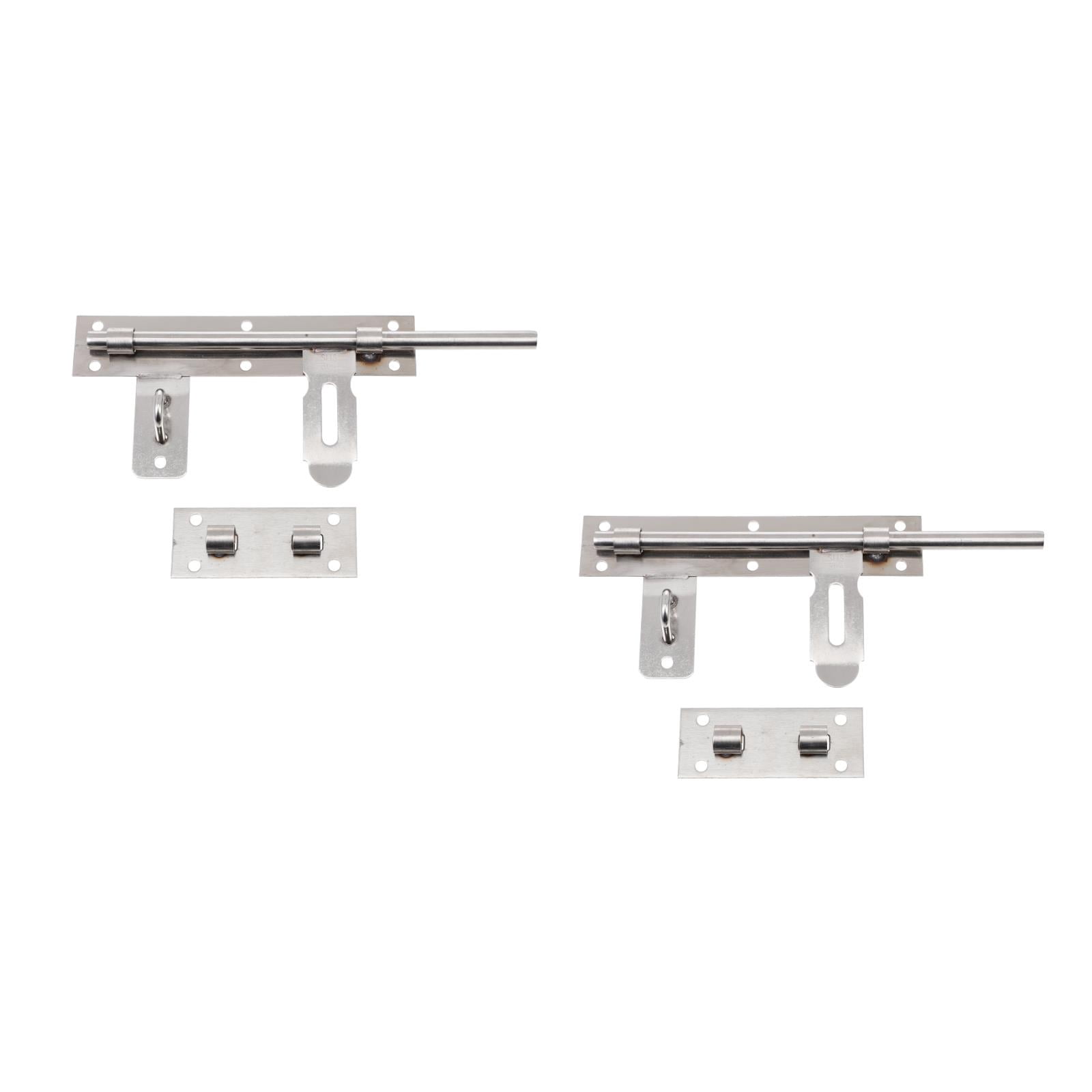 2 Pack Door Lock Bolt Easy Installation Latch Practical - Walmart.com
