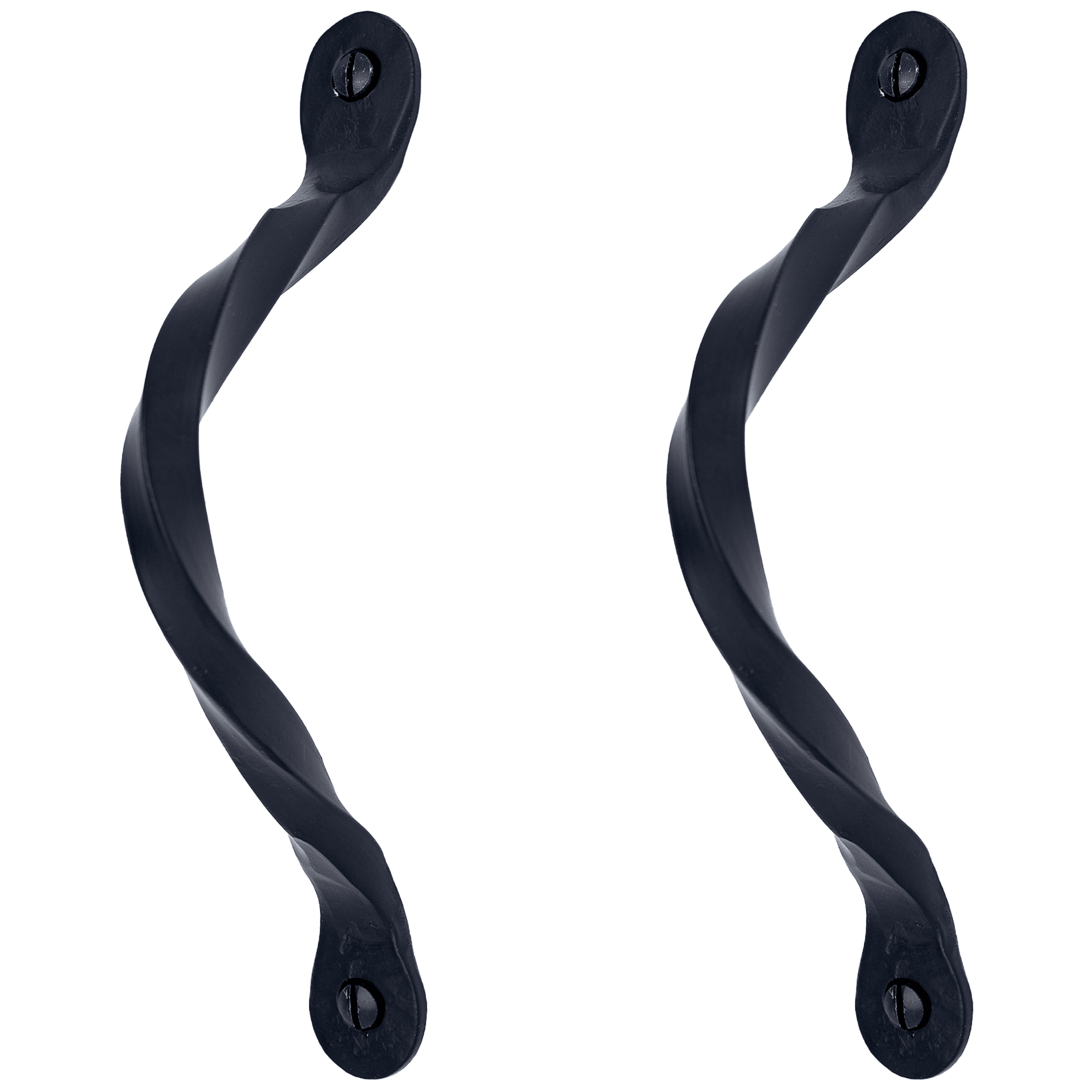 2 Pack Door Pull 6.5 inch Rustic Barn Door Handles Black Barn Door ...