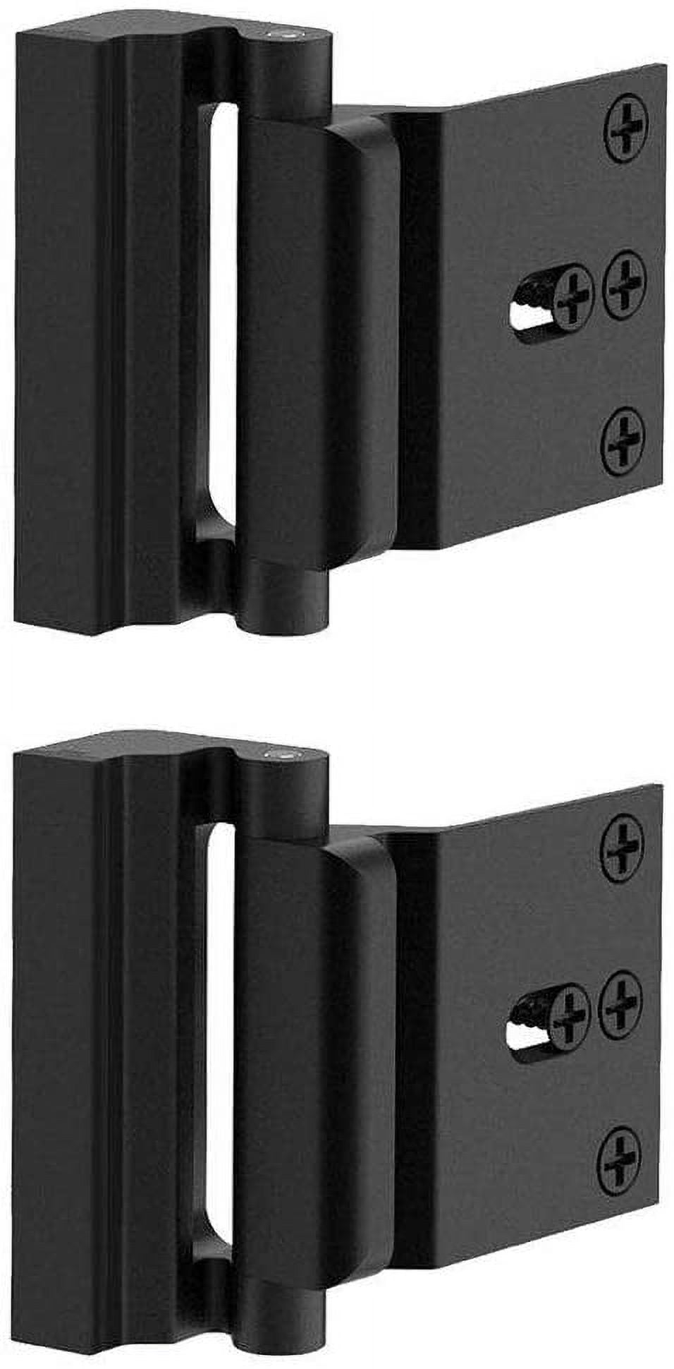 2 Pack Door Reinforcement Locks with 8 Screws, Home Security Door Lock ...