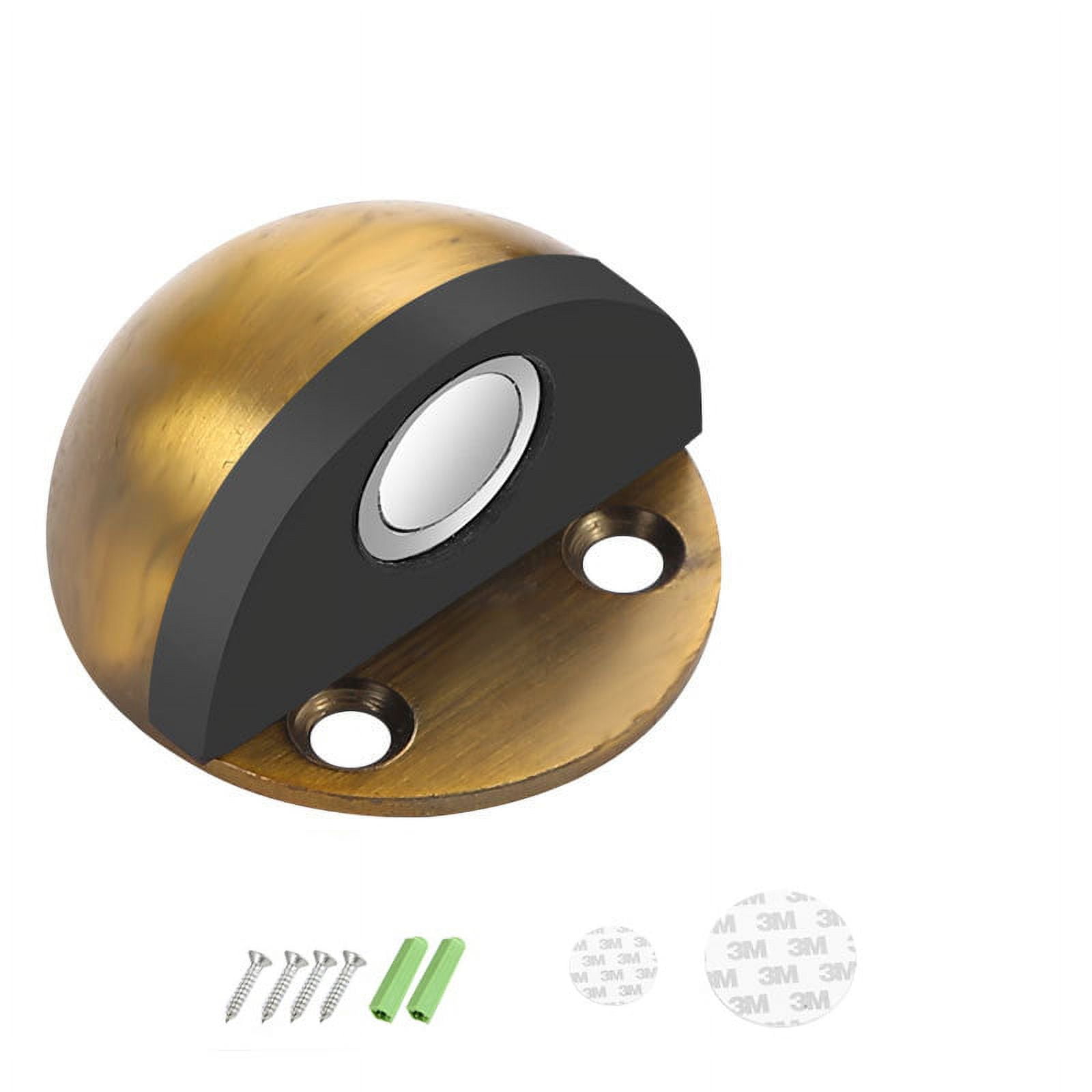 2 Pack Door Stoppers, 3M Adhesive Door Holder Door Stop, Stainless ...