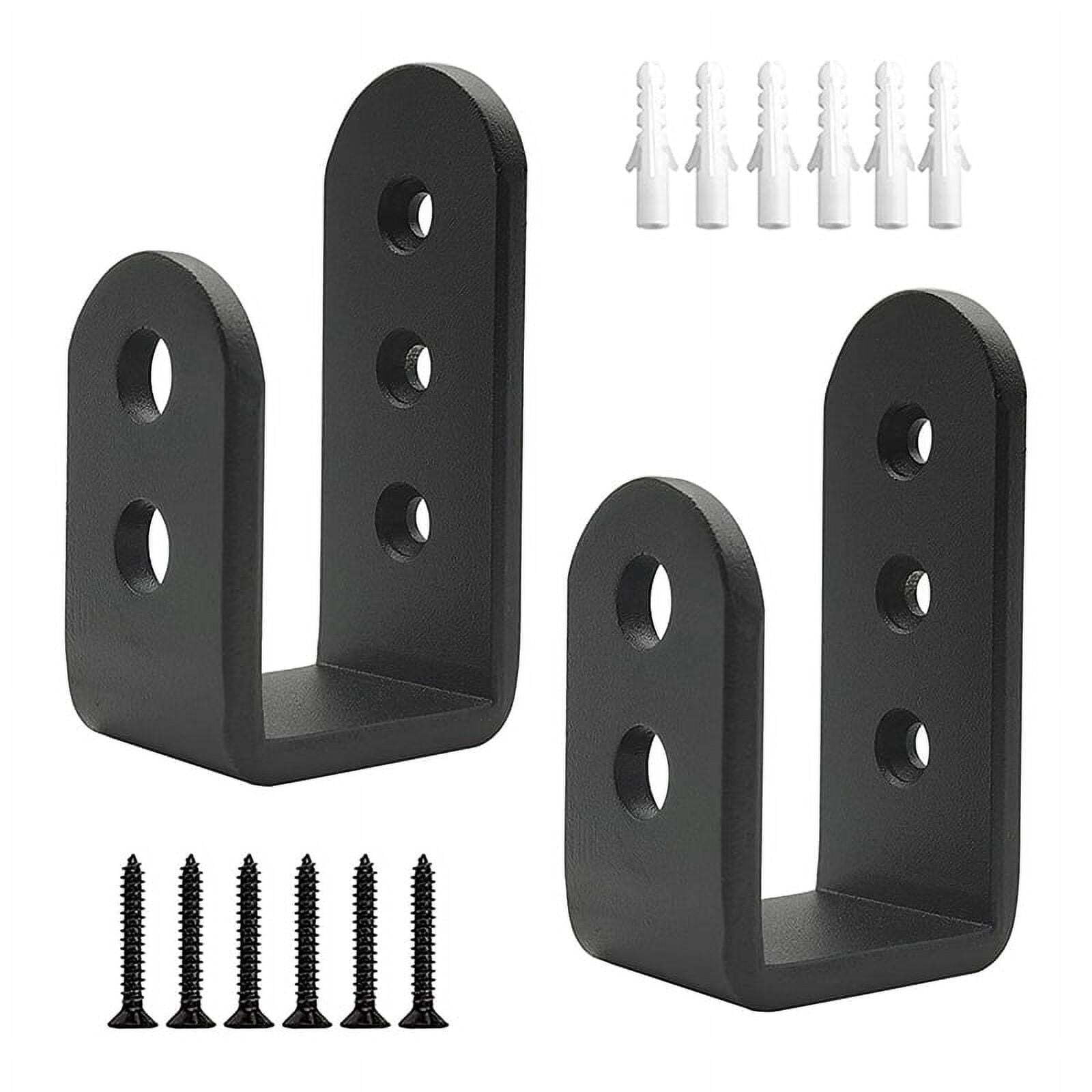 2 Pack Door U Brackets Open Bar Security Door Brackets ,Garage Door ...