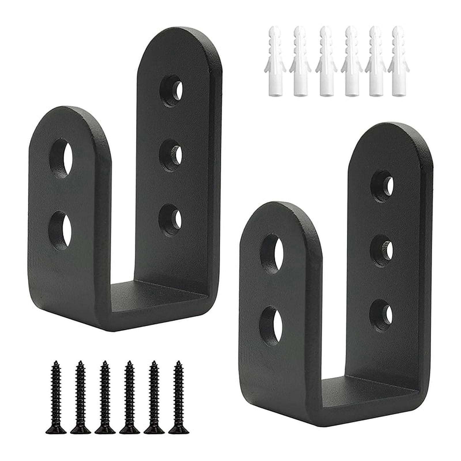 2 Pack Door U Brackets Open Bar Security Door Brackets ,Garage Door ...