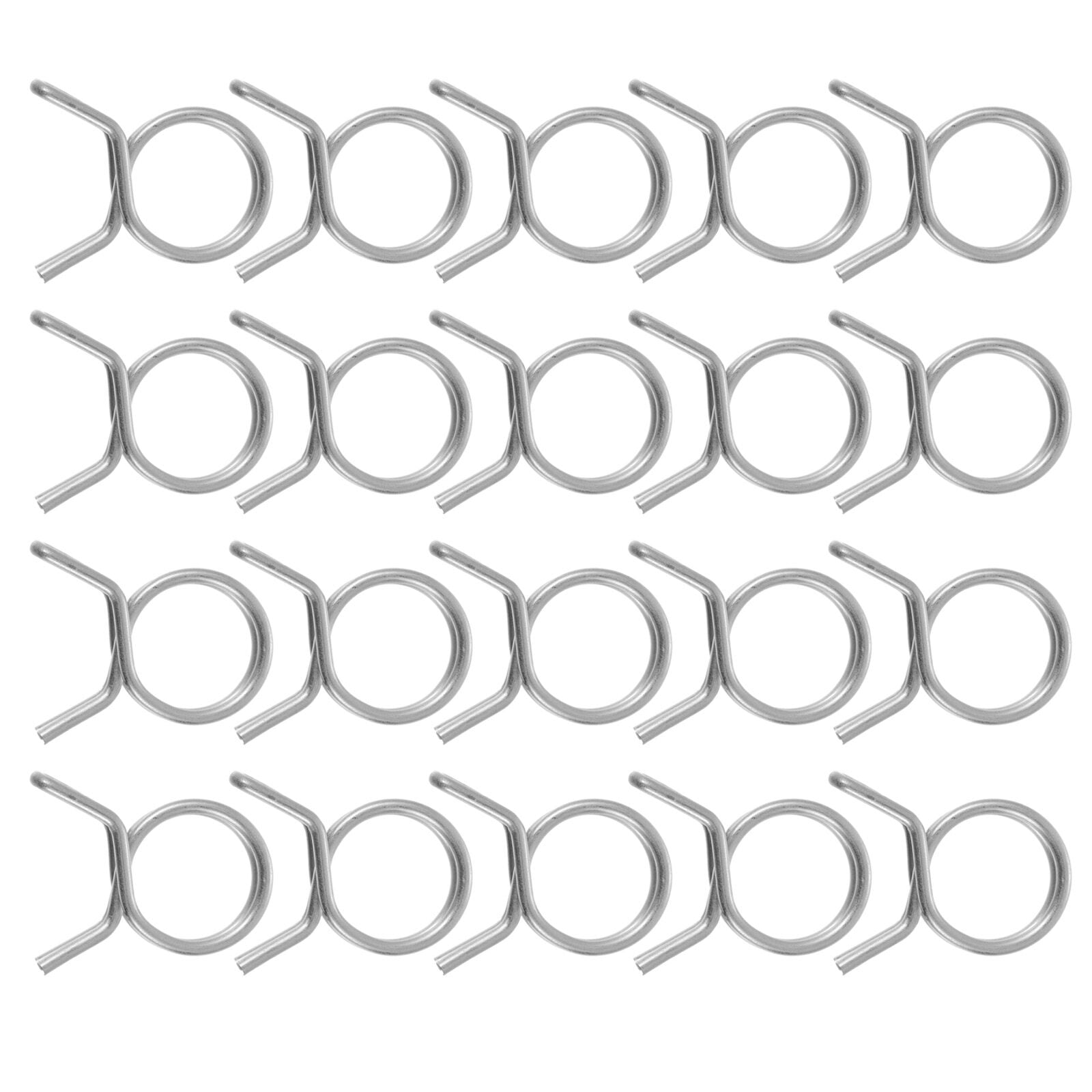 2 Pack Double Hose Clamps Triple Expandable Hosepipe Silver - Walmart.com