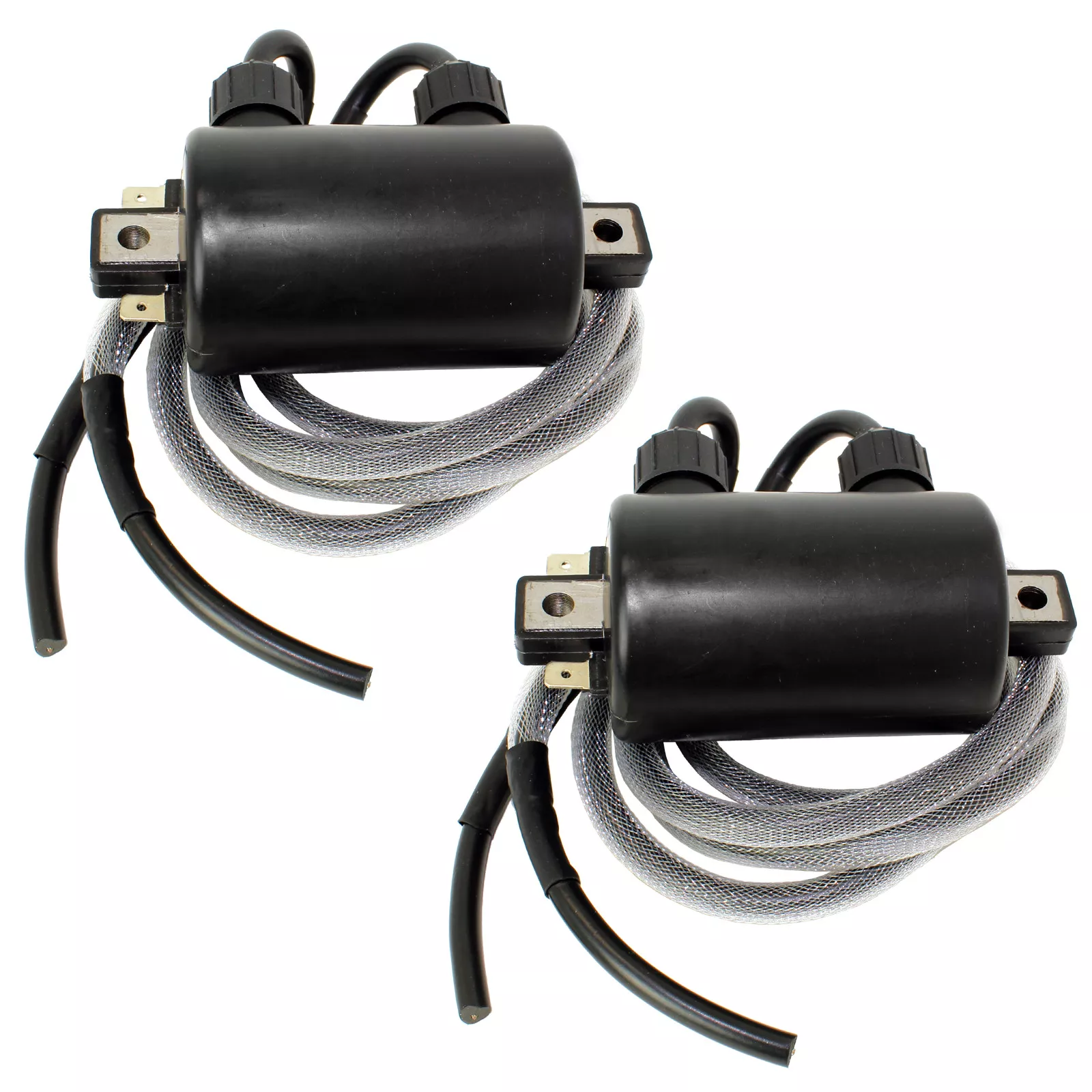 2-Pack Double Line Ignition Coil for Kawasaki VN1500 Vulcan 88 1987 ...